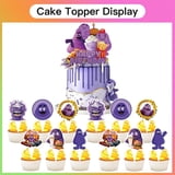 Grimace Plates Birthday Supplies Decorations Decor Backdrop Banner Cake ...