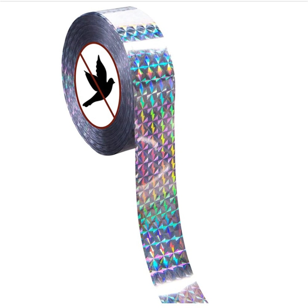262 Foot Bird Scare Tape, Birds Flash Woodpecker Deterrent Bird Scare ...
