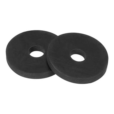 EPDM Rubber Flat Washers - 1.5" OD x 0.625" ID x 0.25" Thick - 4 Pack ...