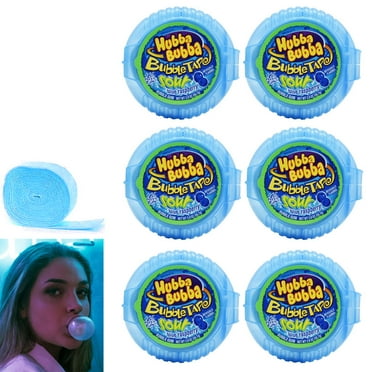 Hubba Bubba Gum Sour Blue Raspberry, 5 Pc (Innerpack of 18) - Walmart.com