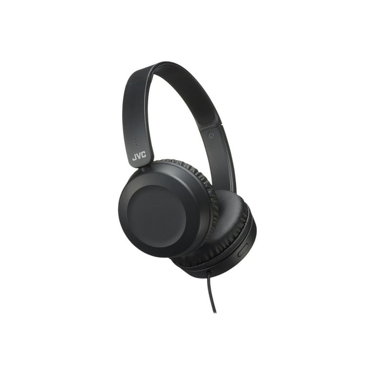 JVC On-Ear Headphones, Powerful Sound, Built-in Mic & Remote JVC On-Ear Headphones, Powerful Sound, Built-in Mic & Remote