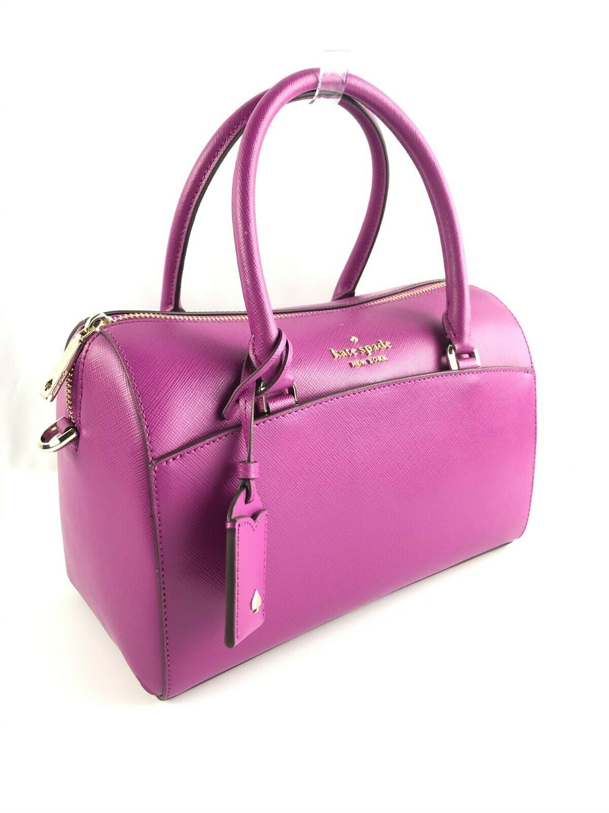Kate Spade Devyn Medium Satchel Duffle Bag Crossbody Bajarose Pink - Walmart.com