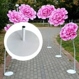 Mornei Flower Pole Display Stand Base Centerpiece Standing Flower ...