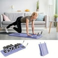 Multifunctional Ab Workout Board, Foldable Core Trainer with Resistance ...