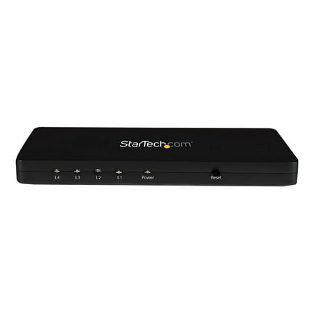 StarTech.com 4K HDMI Splitter - 4k 30Hz - 4 Port - Aluminum - Backward ...