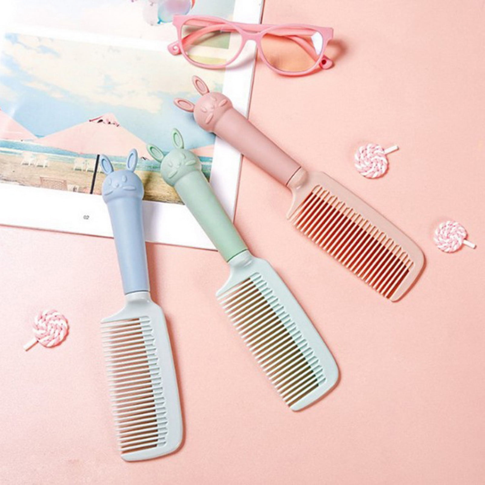 Warkul Hair Detangling Comb Styling Comb,for Curly Hair, Long Hair, Wet ...