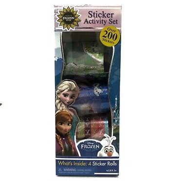 Disney Frozen Sticker Sheets, 4ct - Walmart.com