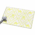 Abstract Yellow Elephants Palm-trees Rectangle Rug 2'x3' Polka Dots ...