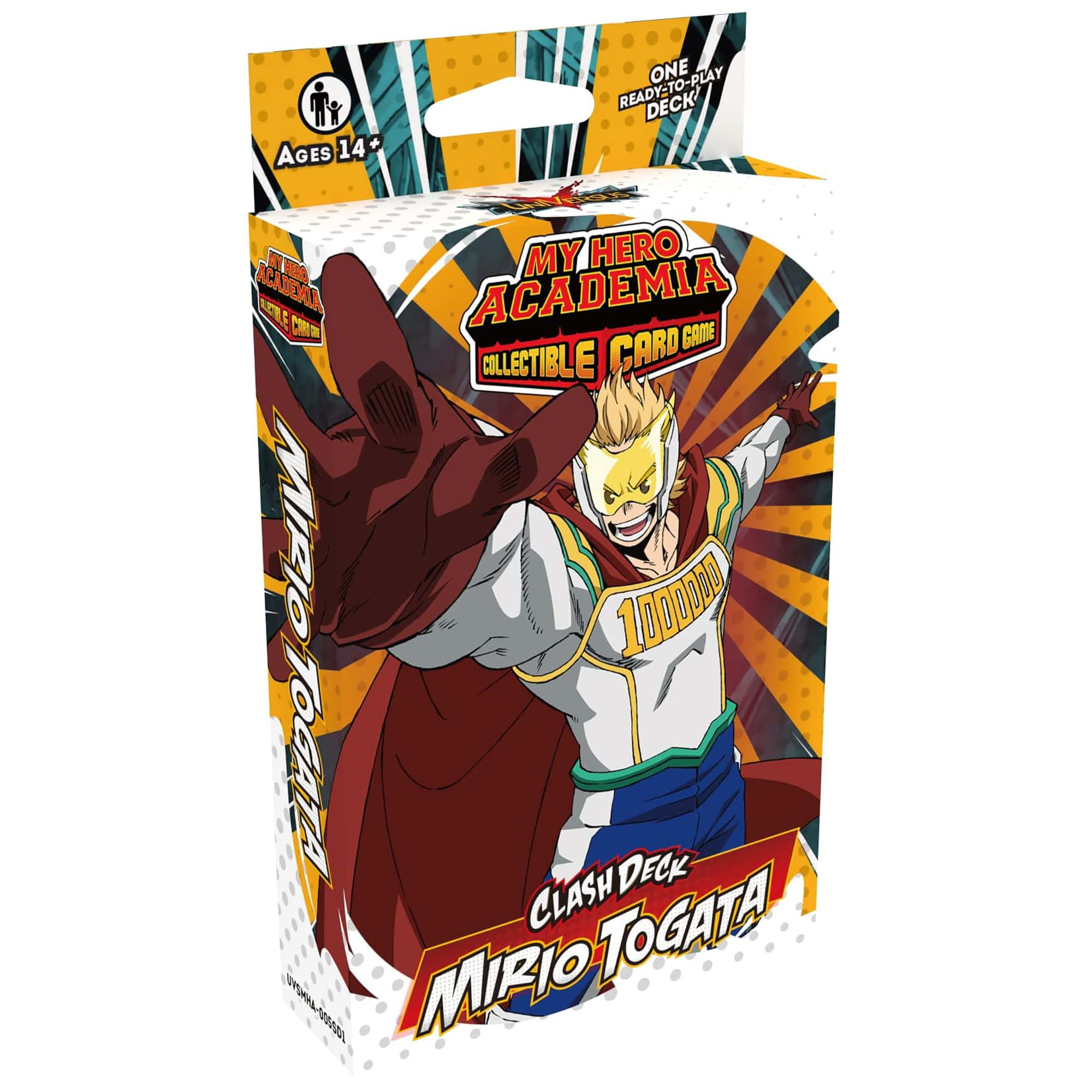 My Hero Academia Collectible Card Game Series 5: Clash Deck Mirio ...