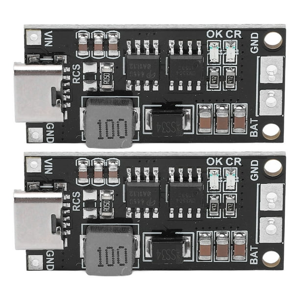 Lithium Battery Module,2pcs Battery Charger Module Lithium Battery ...