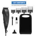 Wahl Basic Series Touch up Corded Pet Clipper, 10 Piece Dog Grooming ...