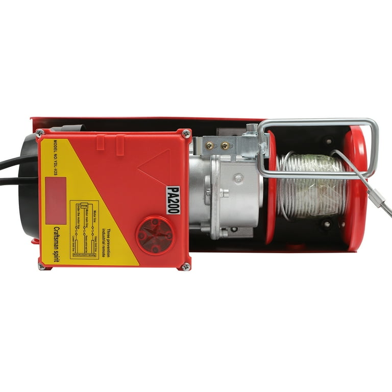 Buy Electric Winch 1500W 3 In 1 Electric Hoist Remote Control Traction ...