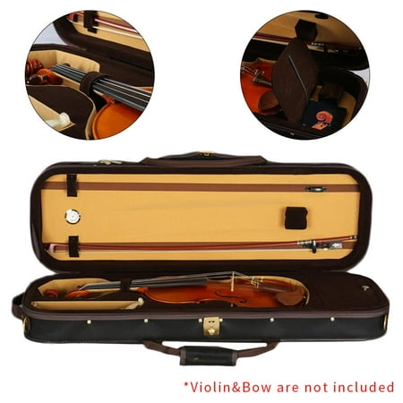Portable Violin Case Compact Stringed Instrument Carry Case Violin ...