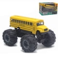 Remote control car Toy Upgrade Alloy Big Wheel School Bus Model for ...