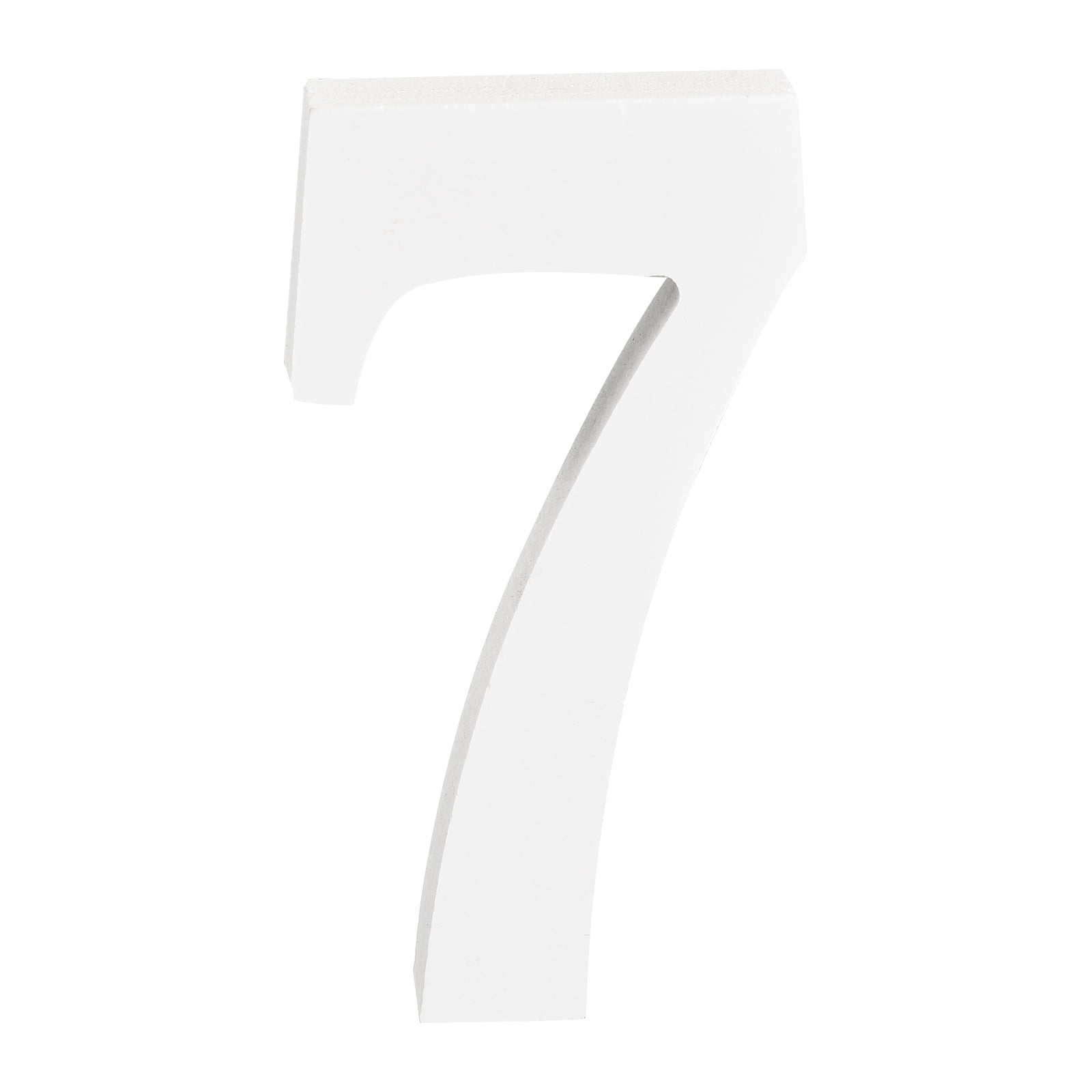 Uxcell 3 Inch Blank Wood Number 7 Wood Slices Sign Board for DIY ...