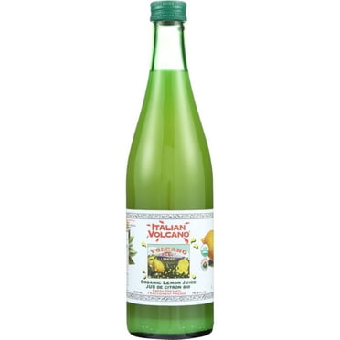 Italian Volcano Organic Lemon Juice, Fresh Pressed, Not-from ...