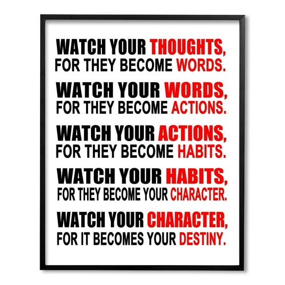 Inspirational Quote Art Print Create Your Future Motivational Classroom ...