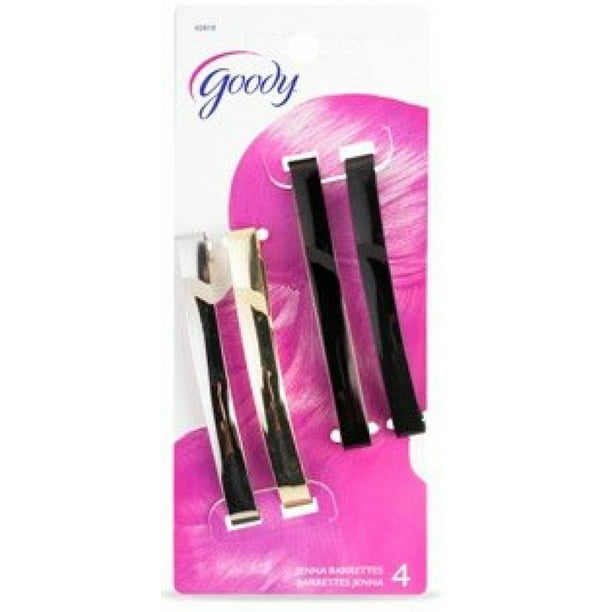 Goody Domed Tight Barrettes 3" - Assorted Colors- 4 Count - 3 Packs ...