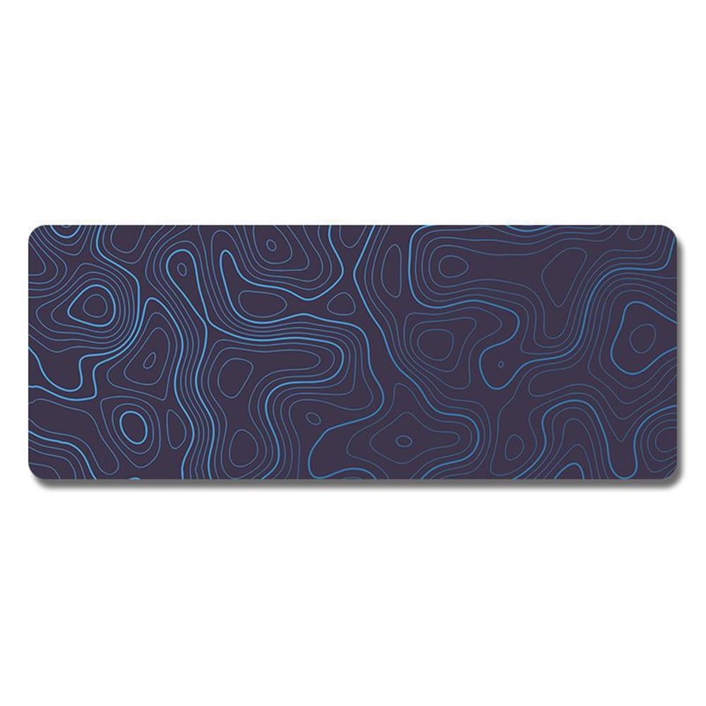 Gaming Mouse Pad 800 x 300 mm Artistic Curve Mousepad Large Stitched ...