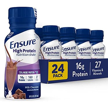 Ensure Compact Complete Nutrition Shake Drink, 9g Protein, Milk ...