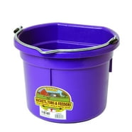 Miller Mfg Co Inc P-Little Giant Plastic Bucket- Purple 8 Quart ...