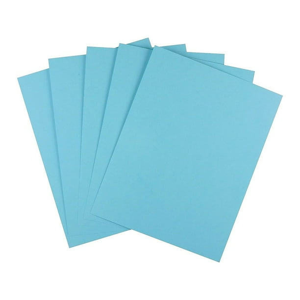 Staples Brights Colored Paper 8 1/2" x 11" Blue 500/Ream 25202 ...