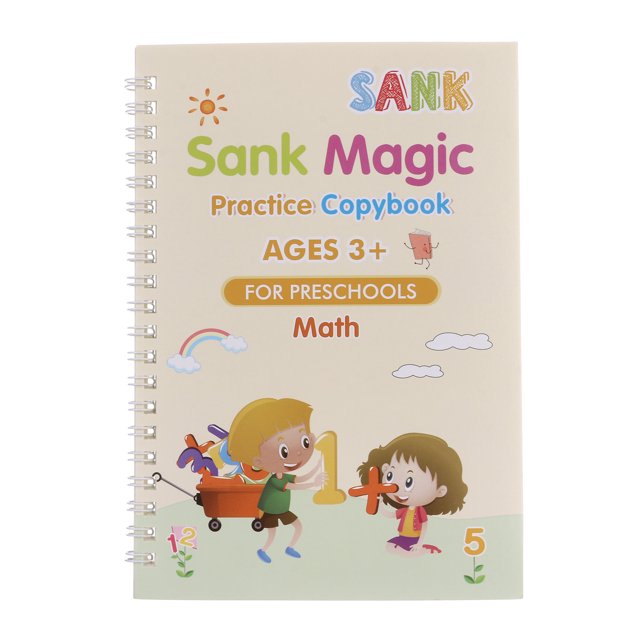 Magic exercise book children's exercise manual recycling Magic Exercise ...