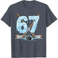 67 Hockey Drip Number Funny Meme Style Boys Graphics T-Shirt - Walmart.com