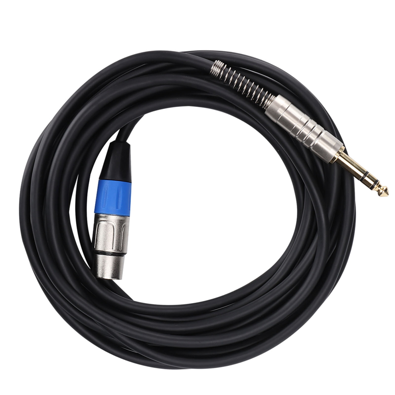 Cable de conexión de micrófono XLR flexible a cable estable de 1/4 pulg ...