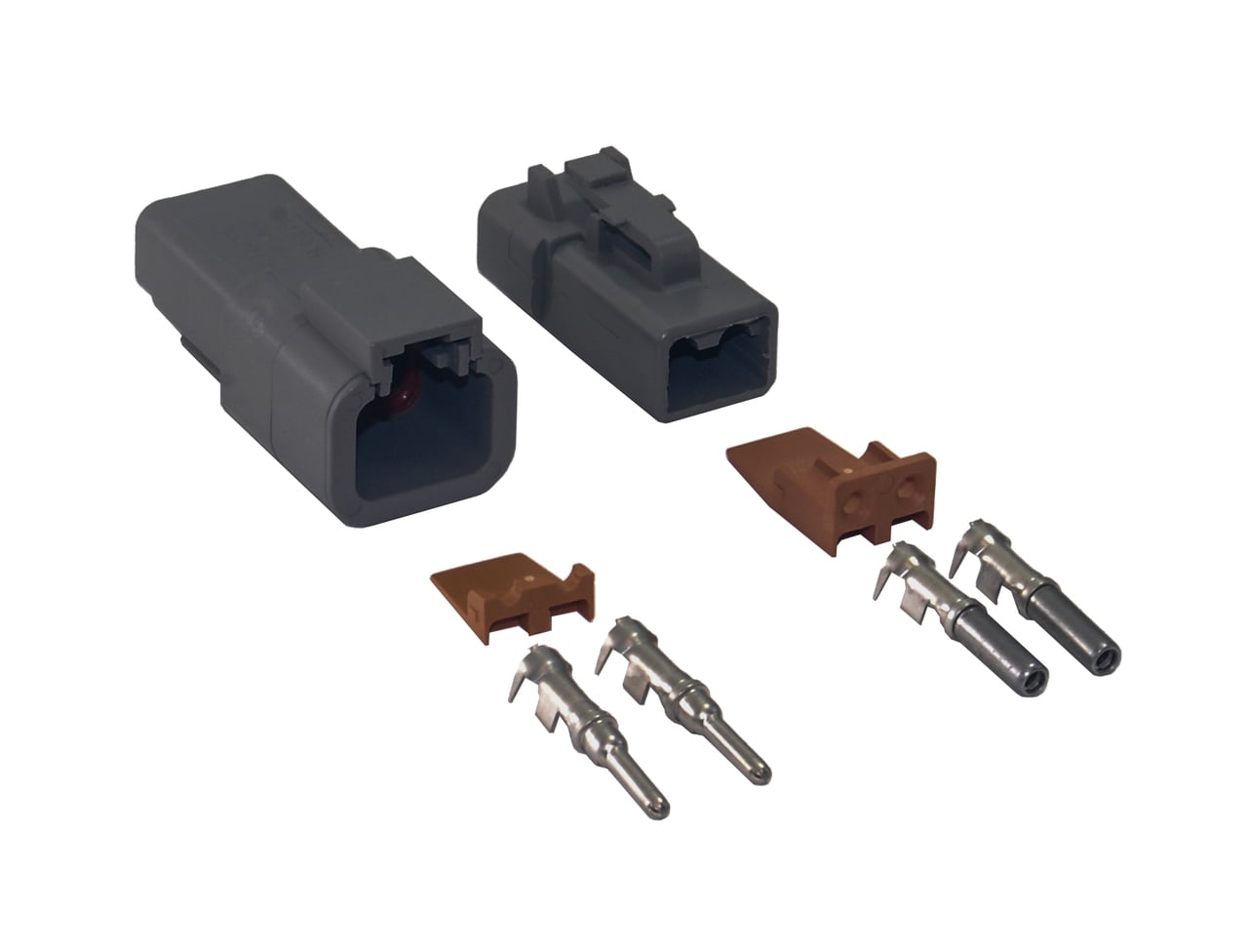 ATP Connector 2 Pin Heavy Duty plug Male + Female - Walmart.com