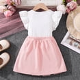 Adeawade 5 Years Cute Clothing Short Sleeve Round Neck Summer Outfit ...