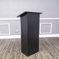 Black Wood Podium Church Pulpit School Lectern Conference Debate ...