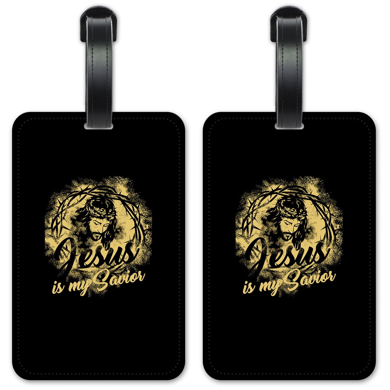 Jesus is my Savior - Luggage ID Tags / Suitcase Identification Cards ...