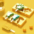 Silicone Popsicles with Lid Sticks Homemade Feet for Paw Shape Ice ...