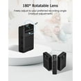 DNXNIAIFY Spy Camera, Mini Security Camera, 180¬∞ Rotating Lens, 4K ...