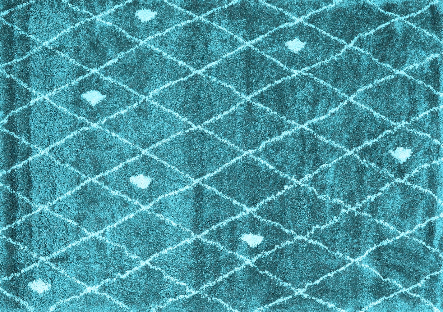 Ahgly Company Indoor Rectangle Trellis Light Blue Modern Area Rugs, 2 ...