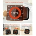 JUNCHI-Digital Visual Timer - Large Display Magnetic Countdown Timer ...