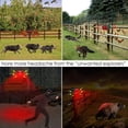 Solar Outdoor Alarm: Motion Sensor, 13 Sounds, 2*130db, 4 Modes, Dog ...