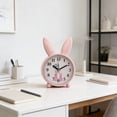 Clock for Bedroom Small Analog Design Reliable Timekeeping Easy Setup ...