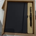 A5 Strap Bound Notebook Thickened Notepad Daily Journal With Pen Box ...