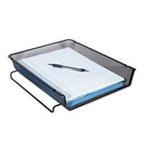 Deluxe Mesh Stackable Front Load Tray, 1 Section, Letter Size Files, 11 ...
