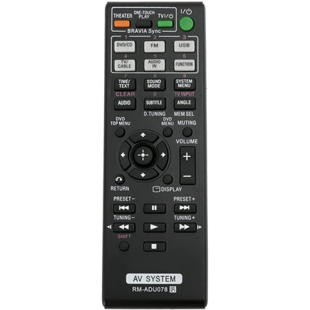 ALLIMITY Remote Control RM-ADU078 Replace for Sony DVD DAV-TZ210 DAV ...