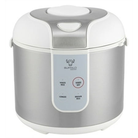 Buffalo Rice Cooker |KWBSC18| 10-cup, with stainless steel inner pot ...