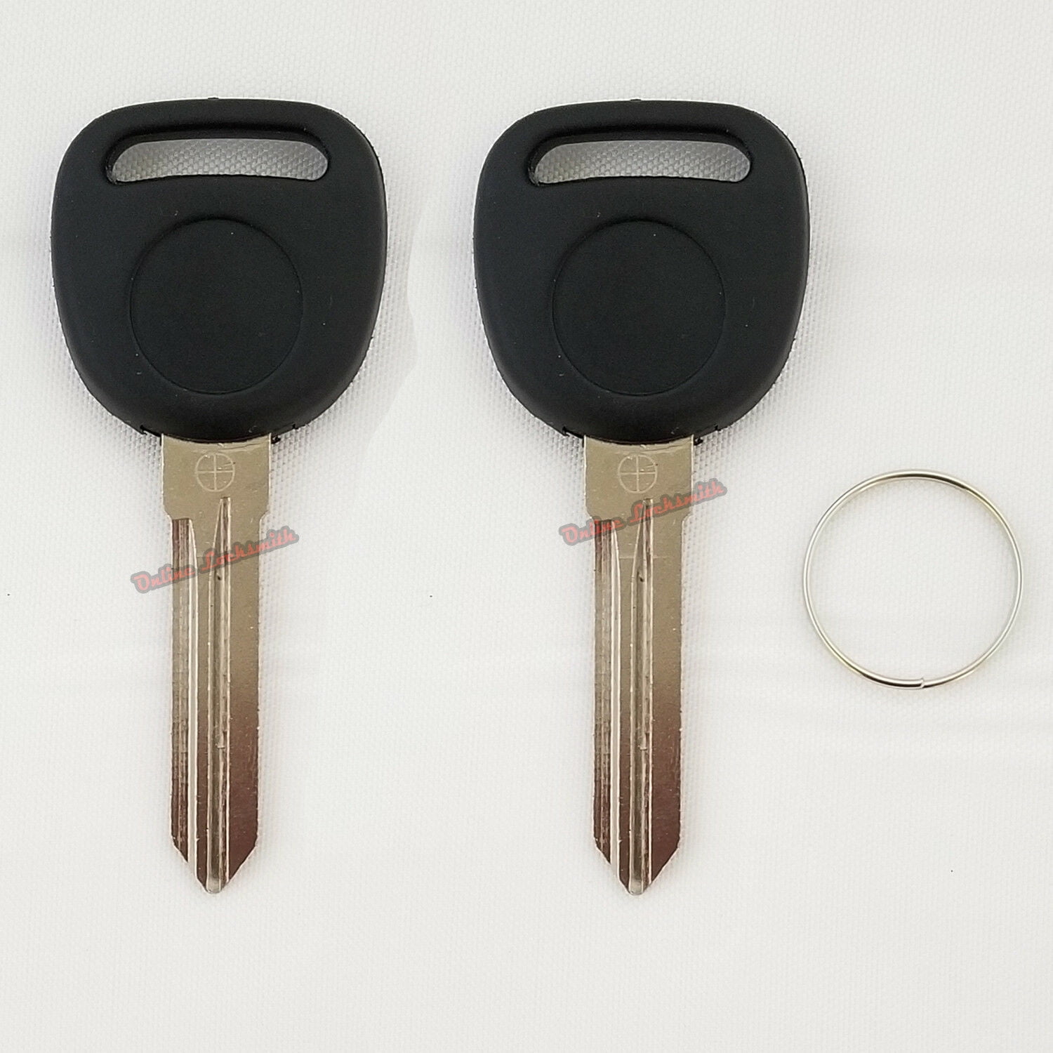 2 New B111 Transponder Chipped Keys For Gm Vehicles DIY Programming ...