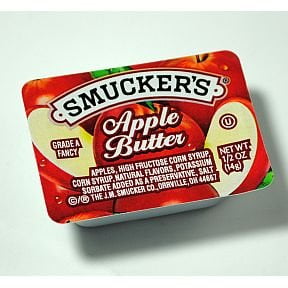 Smucker Smuckers Apple Butter, .5 oz, 200 Count - Walmart.com - Walmart.com