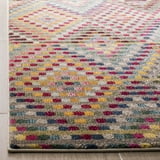SAFAVIEH Monaco Linton Geometric Area Rug, Multi/Beige, 3' x 5 ...