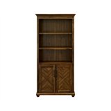 Martin Furniture Wood Bookcase W/ Doors Office Storage Fully Assembled ...
