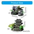 Fish Tanks Accessories Aquarium Decorations Resin Hollow House Ornament ...