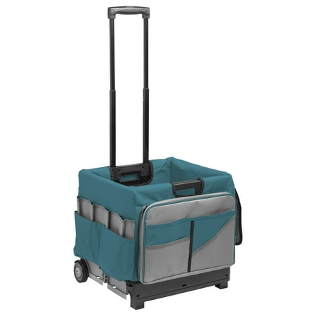 Universal Rolling Cart and Organizer Bag - Turquoise - Walmart.com