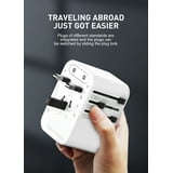 All-in-one Universal Worldwide Outlet Travel Converter Adapter US EU AU ...